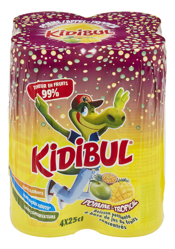 KIDIBUL pomme-Tropical can | Colruyt