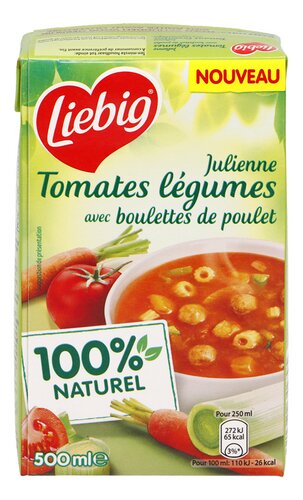 LIEBIG Tom.Légum. Julienne Boulet commander | Colruyt