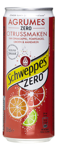 SCHWEPPES Zero Agrum' | Colruyt