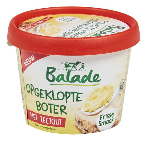 BALADE opgeklopte boter met zeezout bestellen | Colruyt