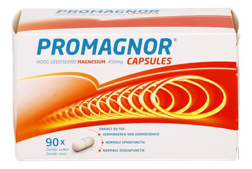 PROMAGNOR Magnesium 450mg 90caps bestellen | Colruyt