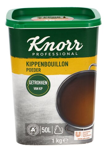 KNORR kippenbouillon poeder bestellen | Colruyt