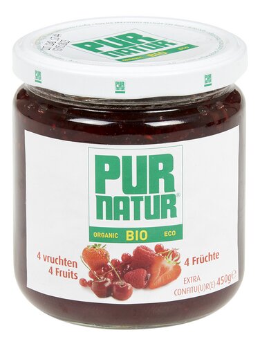PUR NATUR confiture 4 fruits Bio commander | Colruyt