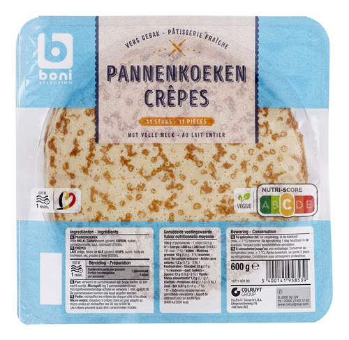 BONI pannenkoeken 11st bestellen | Colruyt