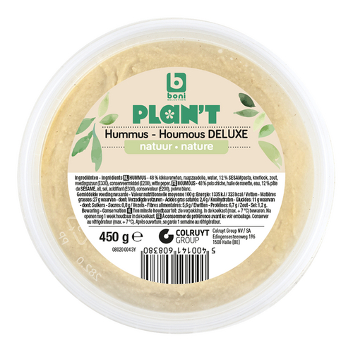 BONI PLAN'T hummus commander | Colruyt