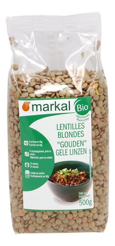 MARKAL blonde linzen Bio | Bio-Planet, jouw biosupermarkt
