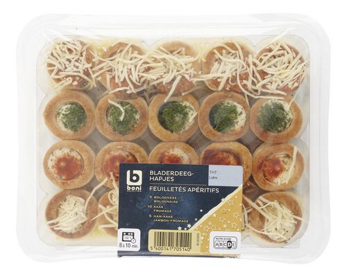 BONI bladerdeegpasteitjes | Colruyt
