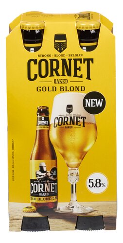 CORNET Oaked Gold Blond 5,8% commander | Colruyt