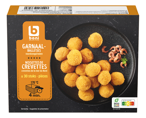 BONI noisettes crevettes commander | Colruyt
