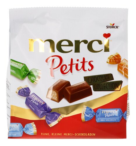 MERCI petits chocolate collection commander | Colruyt