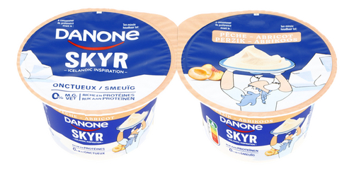 DANONE Skyr Pêche | Abricot commander | Colruyt