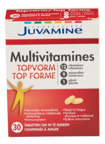 JUVAMINE Topvorm multivitamines bestellen | Colruyt