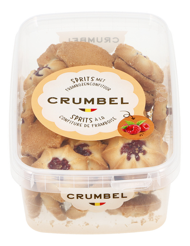 CRUMBEL sprits frambozenconfituur bestellen | Colruyt