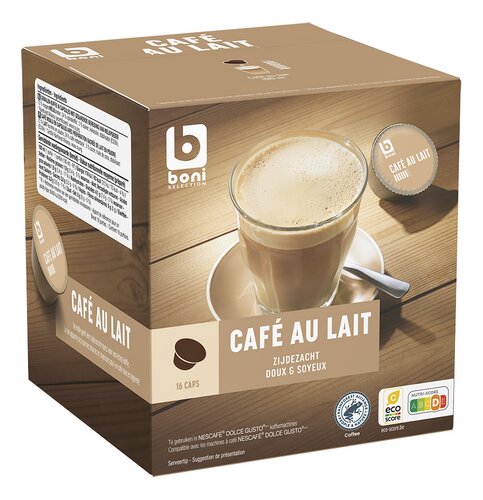 BONI Caps café au lait UTZ bestellen | Colruyt