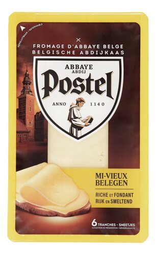 POSTEL abdij belegen sneetjes bestellen | Colruyt