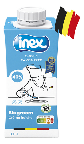 INEX crème fraîche 40%mg briq | Colruyt