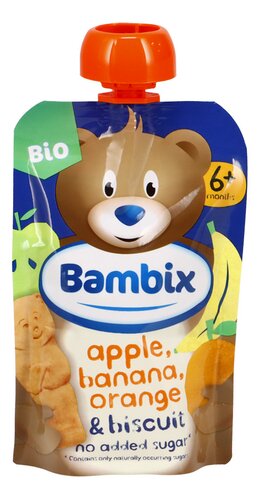 BAMBIX P.Pom.Bana.Oran.Bisc+6M bio commander | Colruyt