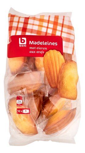 BONI gâteau Madeleines 10pc | Colruyt
