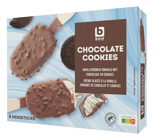 BONI Ministicks chocolate-cookie commander | Colruyt