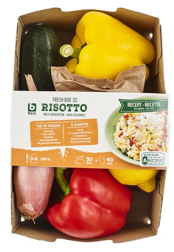 BONI Freshbox Risotto Légumes 3-4p commander | Colruyt