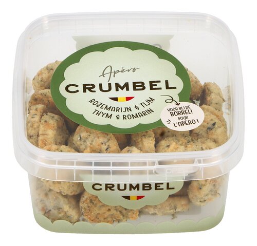 CRUMBEL aperitiefkoekje rozem.&tijm bestellen | Colruyt
