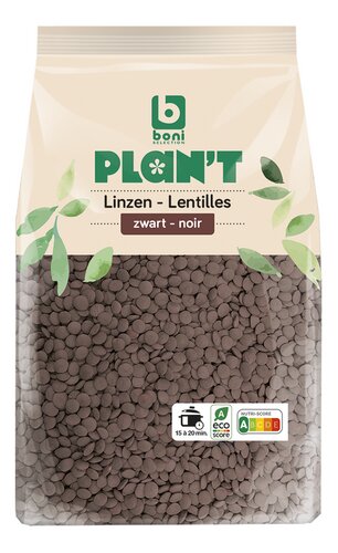 BONI PLAN'T zwarte linzen bestellen | Colruyt