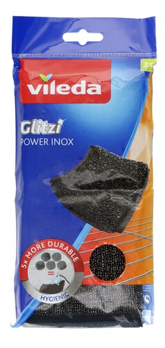 VILEDA Éponge Glitzi Power inox commander | Colruyt