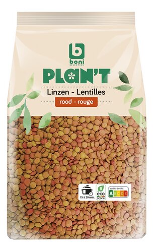BONI PLAN'T Rode linzen bestellen | Colruyt