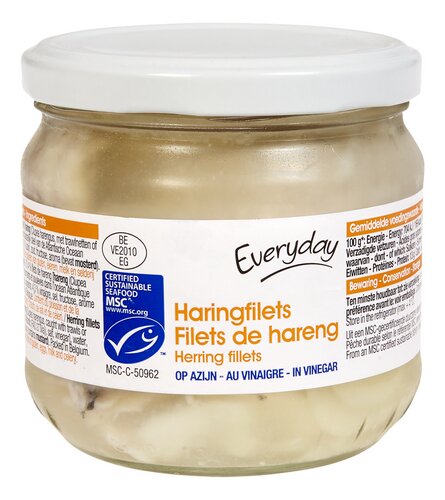 EVERYDAY haringfilet op azijn MSC bestellen | Colruyt