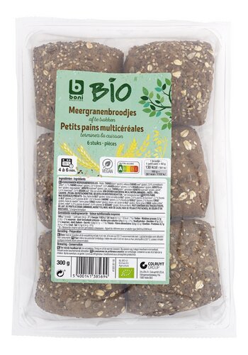 BONI BIO brood.meergr.voorgeb.6st | Colruyt