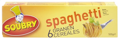 SOUBRY spaghetti 6 céréales commander | Colruyt