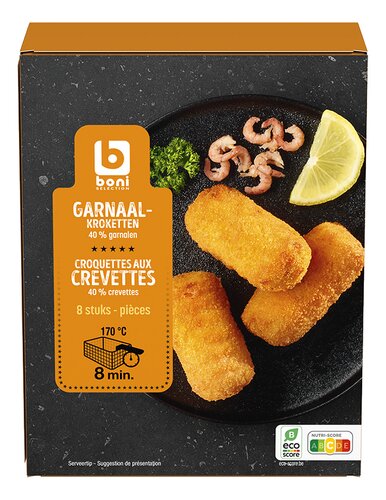 BONI croquettes crevettes 8pc commander | Colruyt