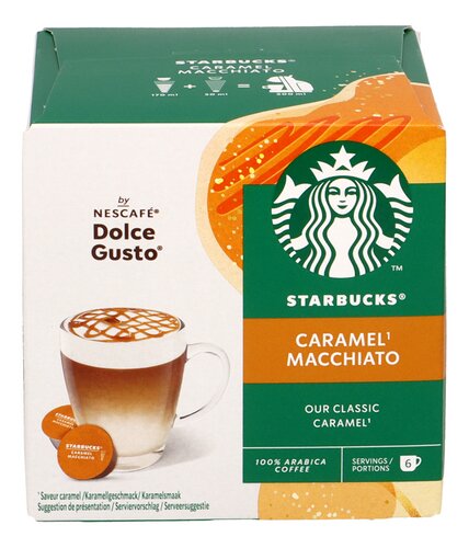 STARBUCKS caps Caramel Macchiato commander | Colruyt