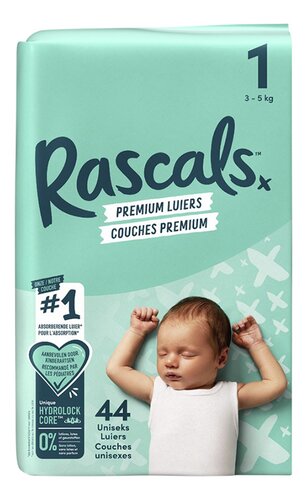 RASCAL+FRIENDS luiers M1 3-5kg bestellen | Colruyt