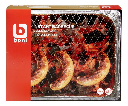 BONI set barbecue jetable commander | Colruyt