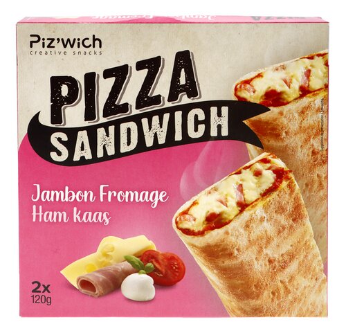 PIZ'WICH Pizza Sandwich From-Jamb commander | Colruyt