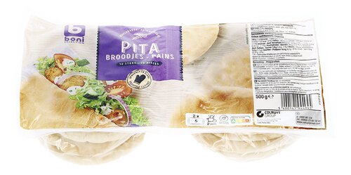BONI pitabroodjes voorgebakken 10st bestellen | Colruyt