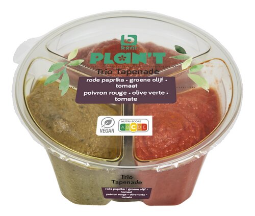 BONI PLAN'T tapenade trio classic bestellen | Colruyt