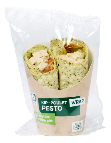 BONI Wrap poulet pesto commander | Colruyt