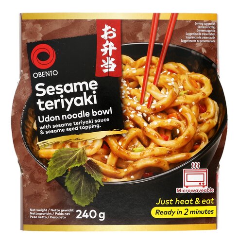 OBENTO Nouilles Sesame teriyaki commander | Colruyt
