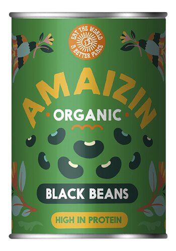 AMAIZIN bio zwarte bonen | Bio-Planet, jouw biosupermarkt