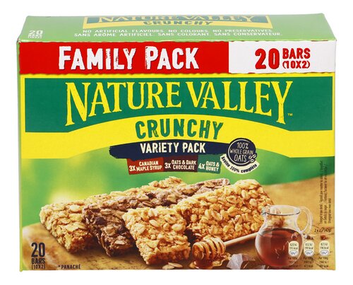 NATURE VALLEY Crun.Var.pack Fam. commander | Colruyt