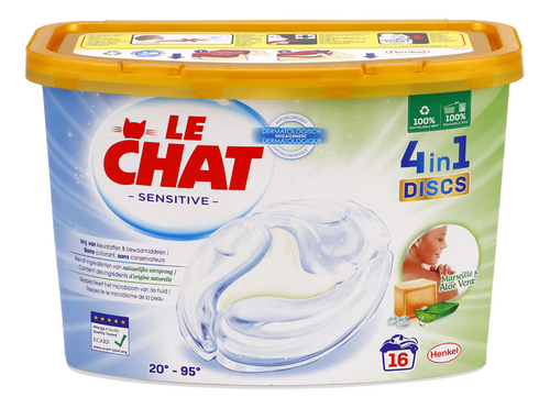 LE CHAT 4in1 discs Sensitive | Colruyt