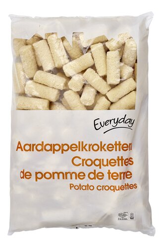 EVERYDAY croquettes pommes d.terre commander | Colruyt