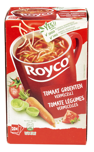 ROYCO soep tomaten groenten vermi. bestellen | Colruyt
