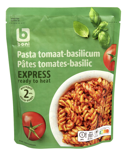 BONI pasta tomaat basilicum pouch bestellen | Colruyt