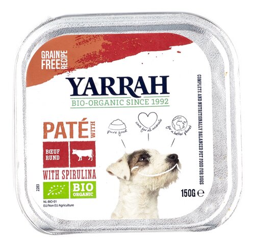 YARRAH Dog Adult paté rund bio gv | Bio-Planet, jouw biosupermarkt