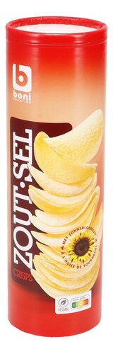 BONI crisps zout koker bestellen | Colruyt