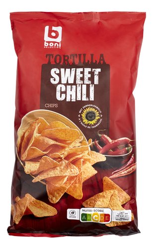 BONI Tortilla chips Sweet Chili bestellen | Colruyt