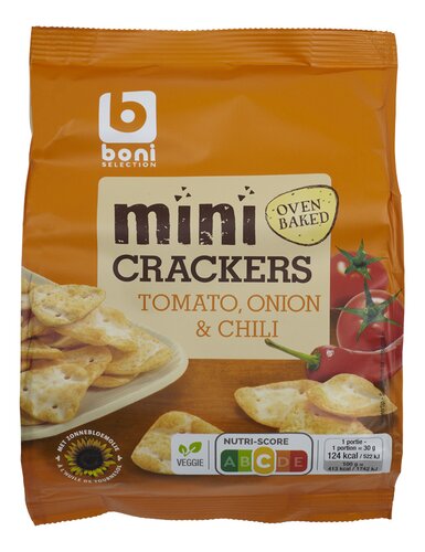 BONI mini crackers Tom-On-Chili commander | Colruyt